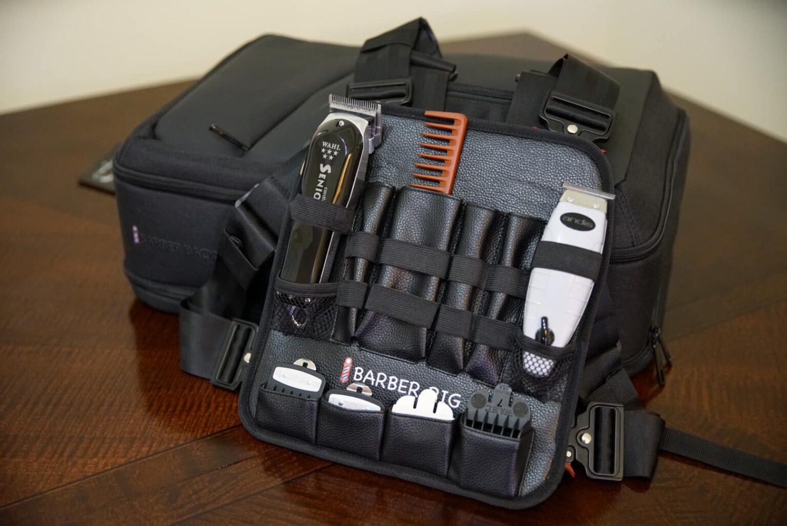 Barber Chest Rig® for Efficient Hair Styling and Organization